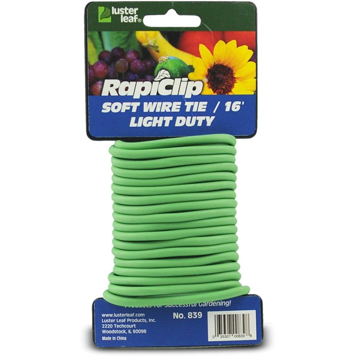Luster Leaf Light Duty Soft Twist Tie Wire 16' – Garden Answer