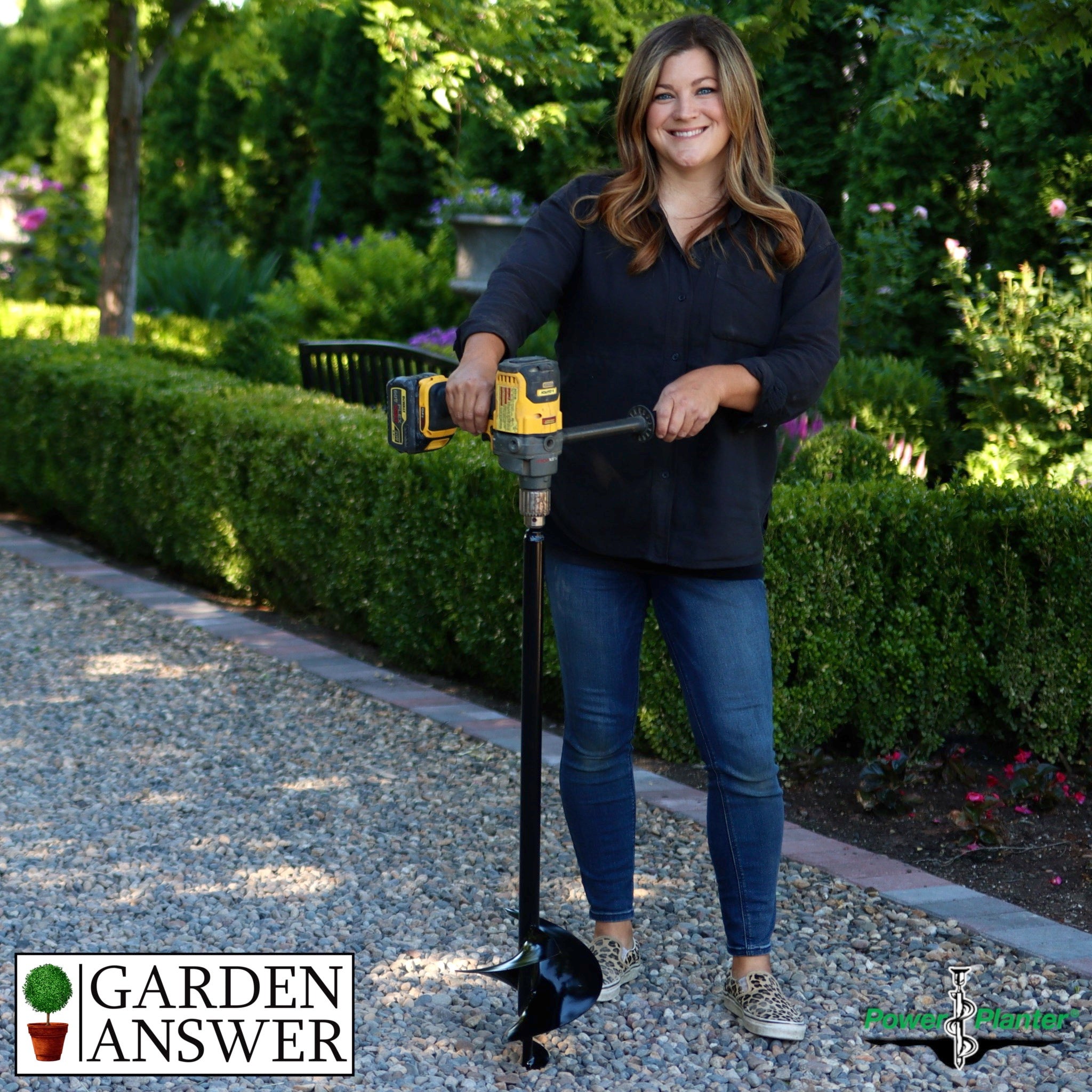 Garden Answer 9" Auger